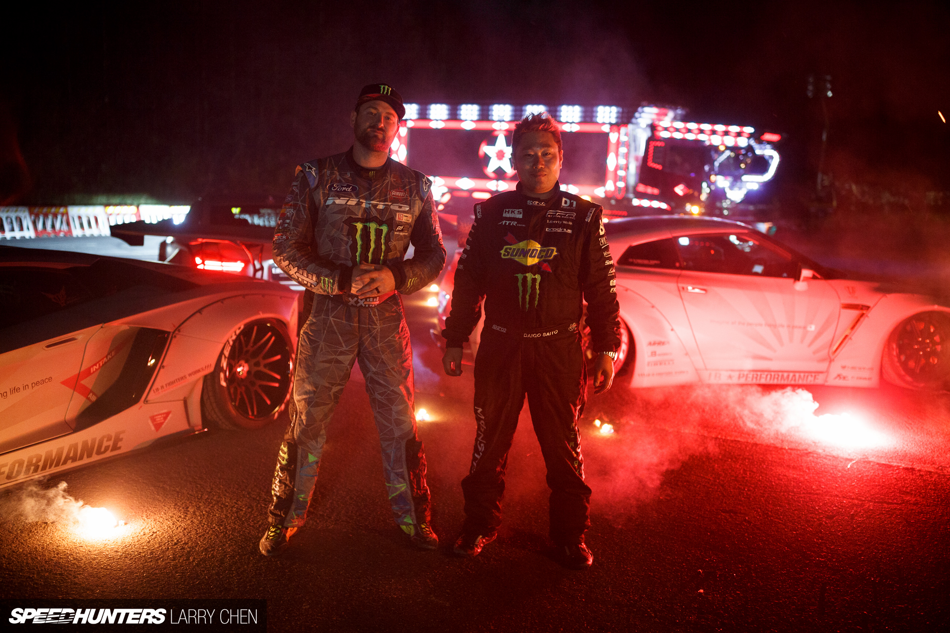Battle Drift: Mustang Vs. Lambo - Speedhunters