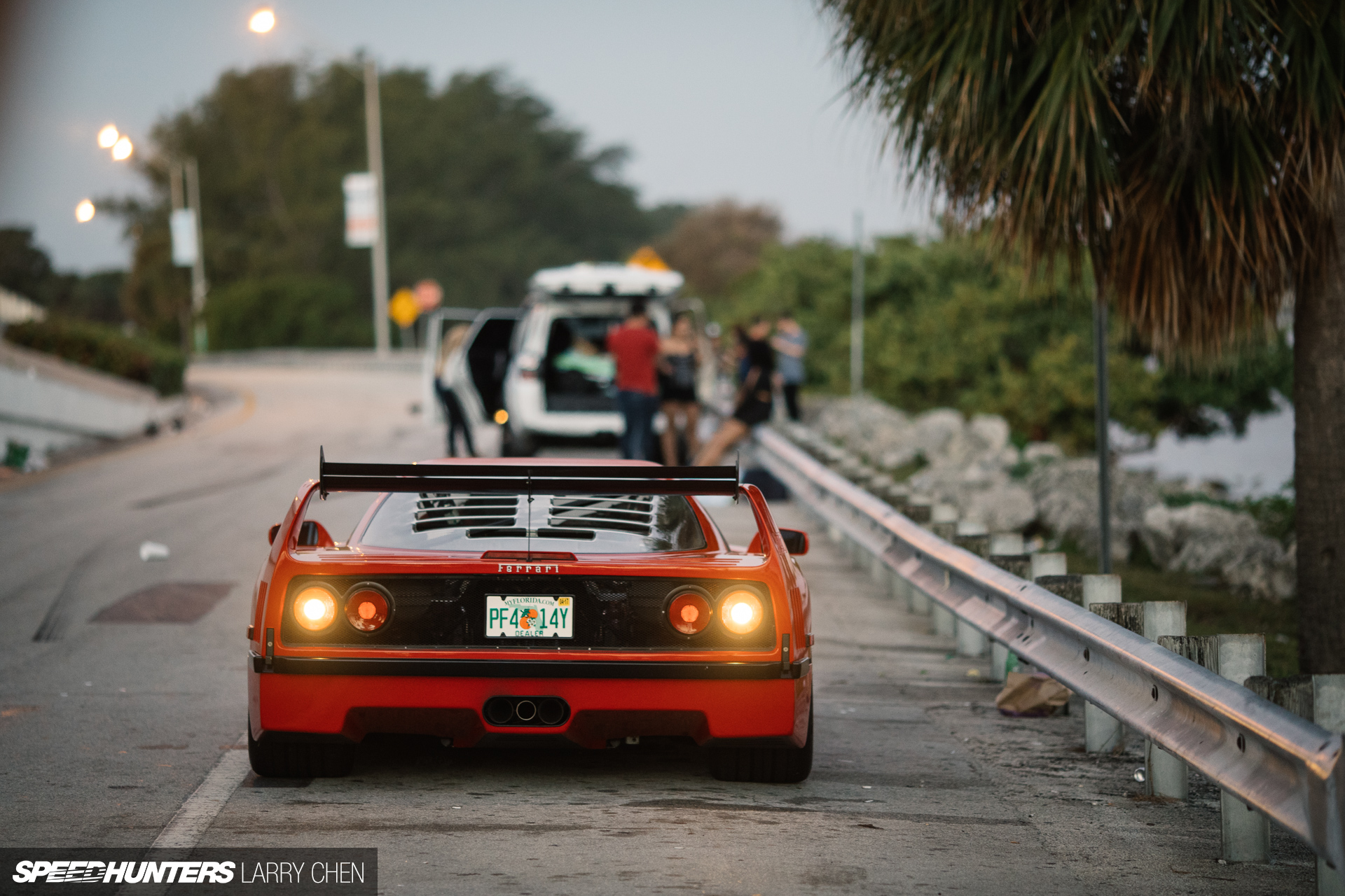 A Ferrari F40, Miami Style - Speedhunters