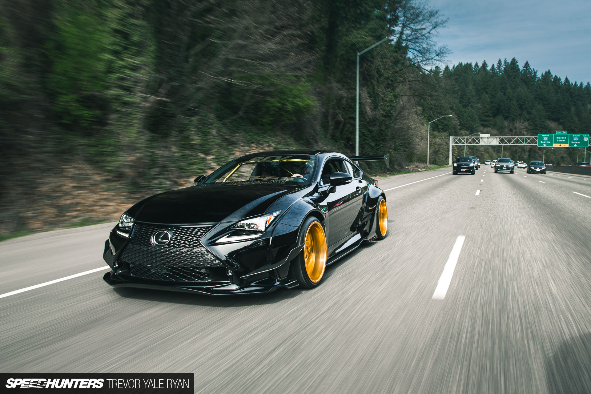 Artistic License: A Blown Lexus RC350 On Air - Speedhunters