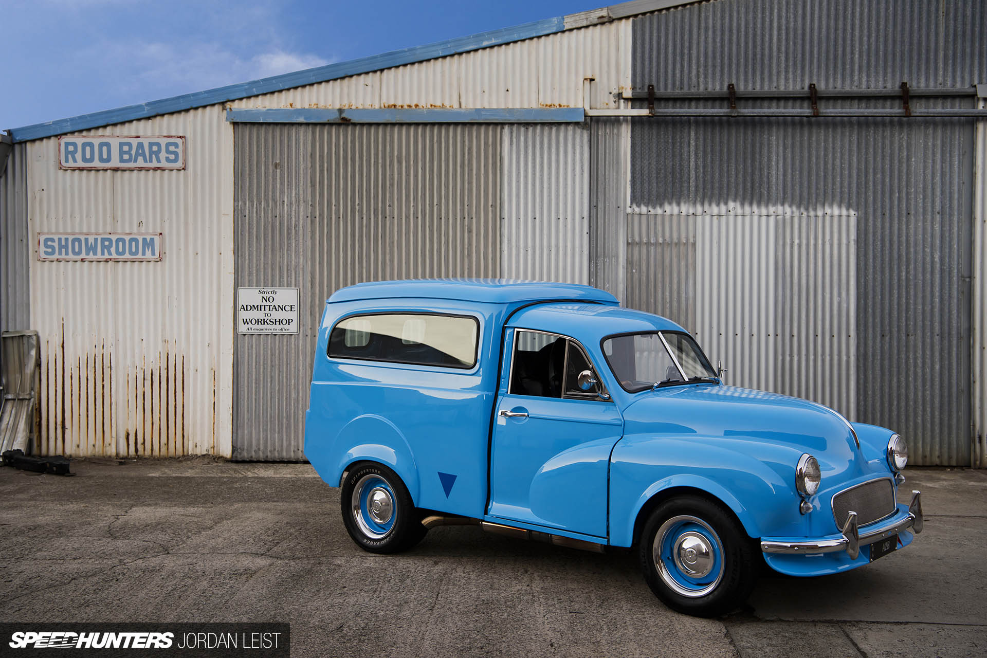 An Unexpected Twist: The Rotary '53 Morris Van - Speedhunters