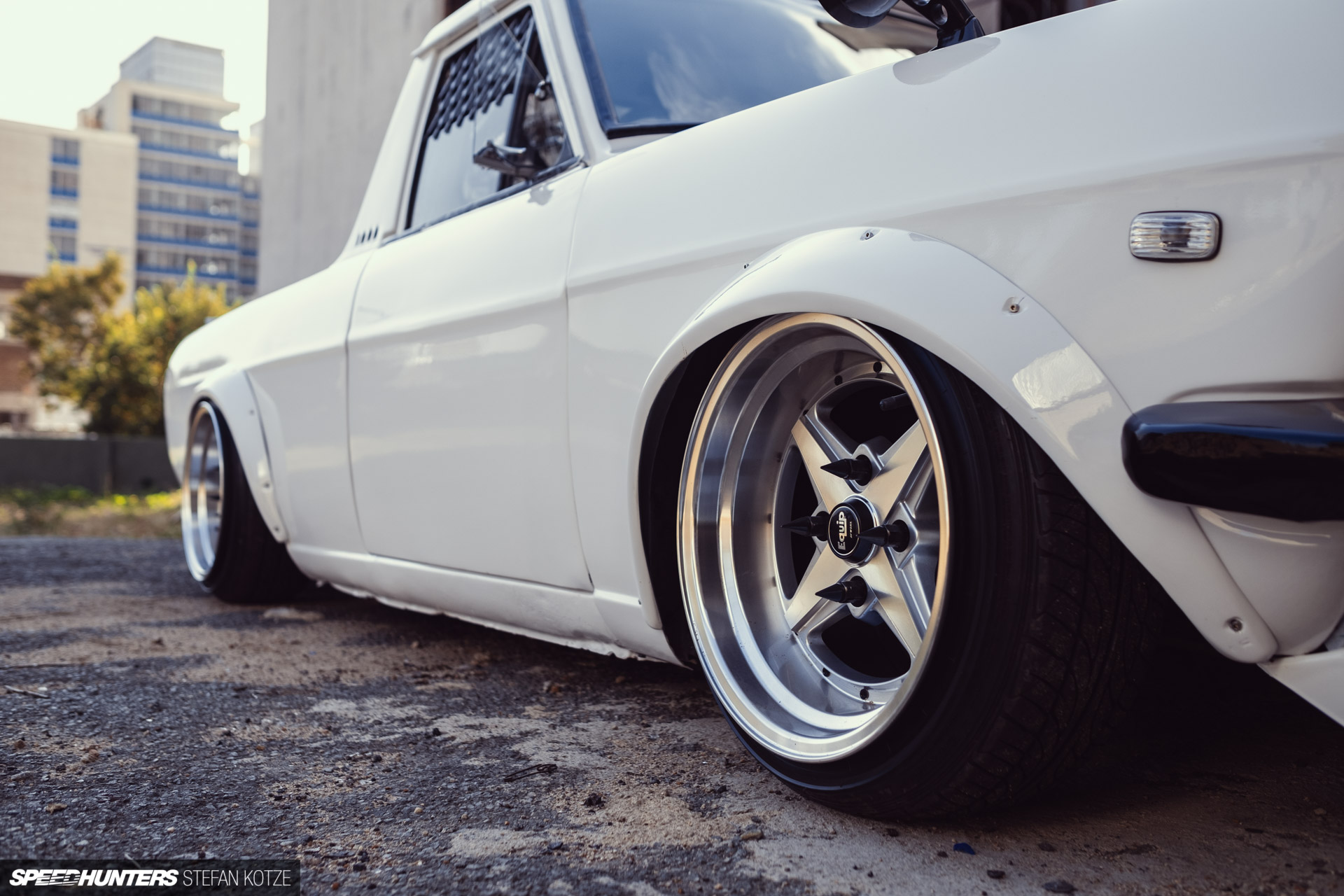 This Little Nissan Truck Goes Sunny Side Down - Speedhunters