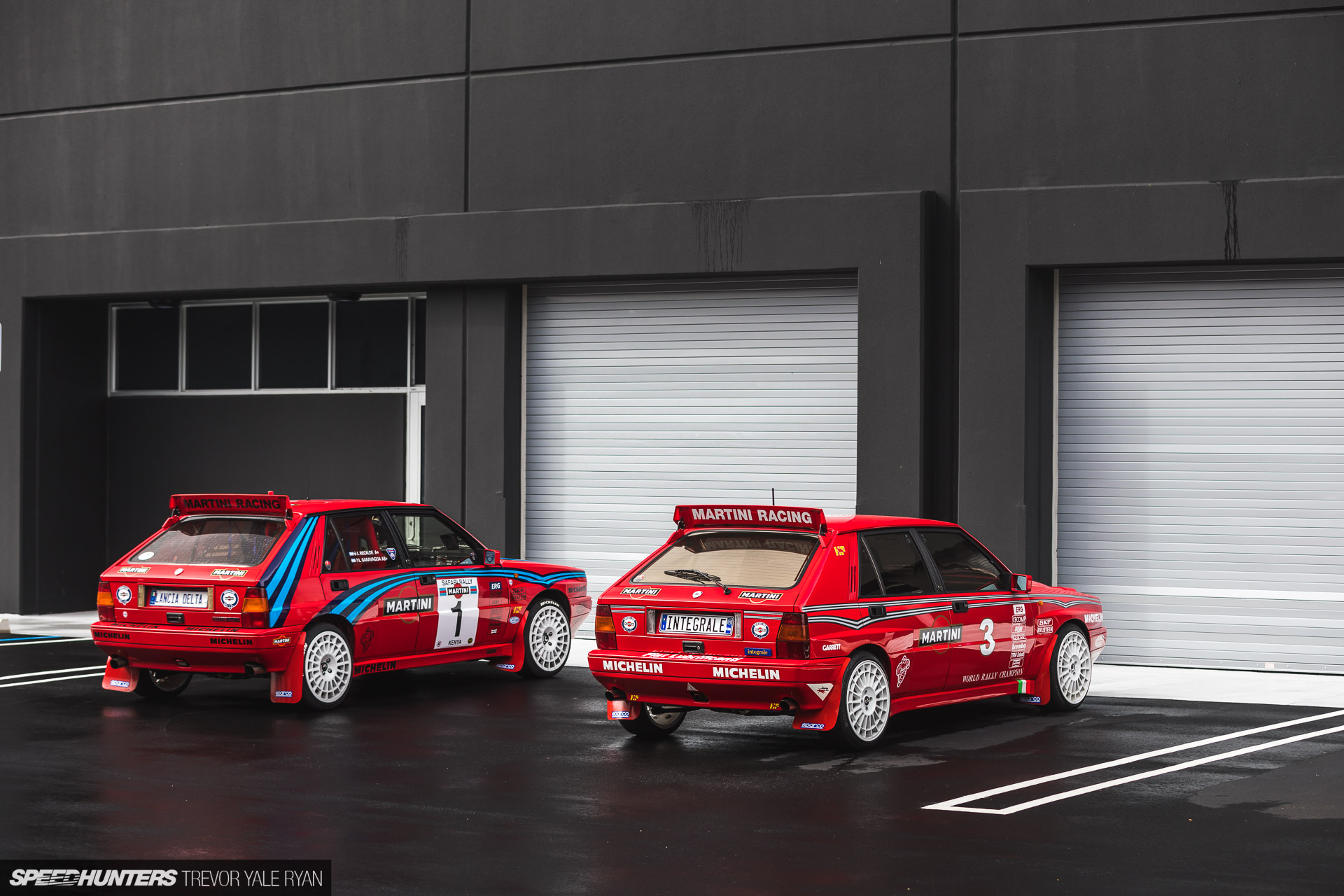 Two Lancia Delta Integrales Meet The Miami Rain - Speedhunters