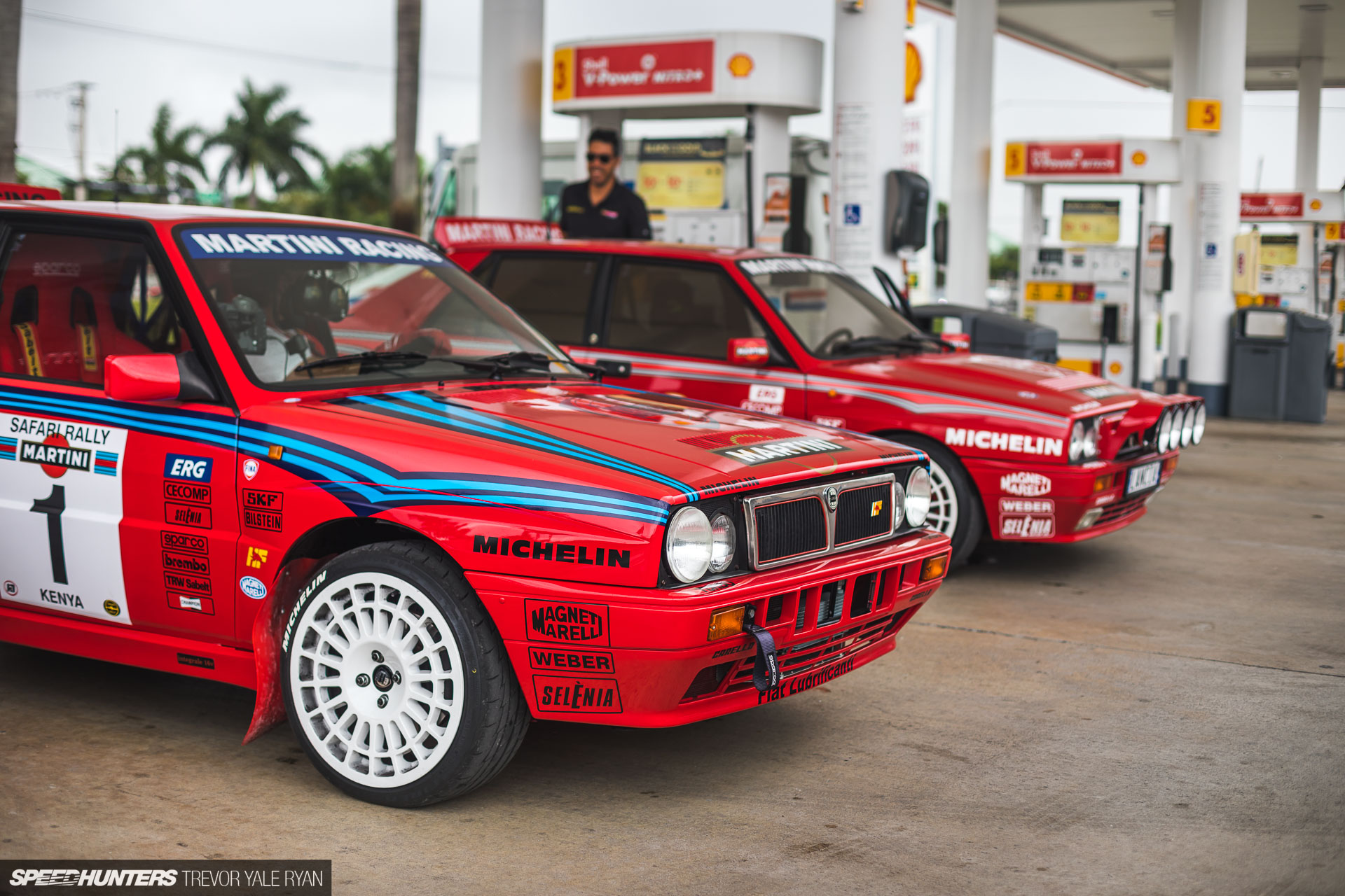 Two Lancia Delta Integrales Meet The Miami Rain - Speedhunters