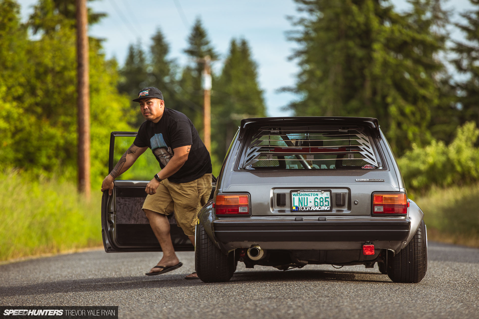 Wide Wheels & Metal Flake: A Home-Brewed Starlet - Speedhunters