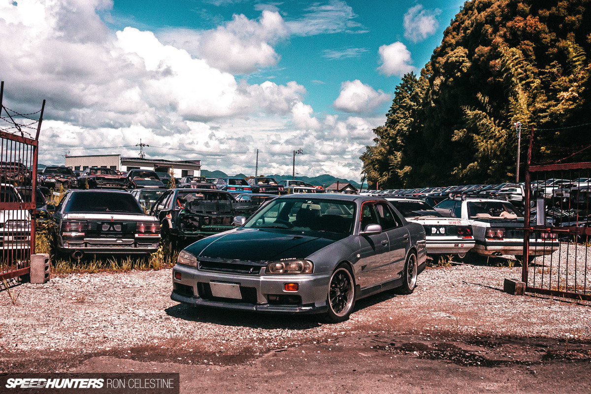 Speedhunters_Ron_Celestine_R31House_Parts_Yard_R34_Skylines_Project ...