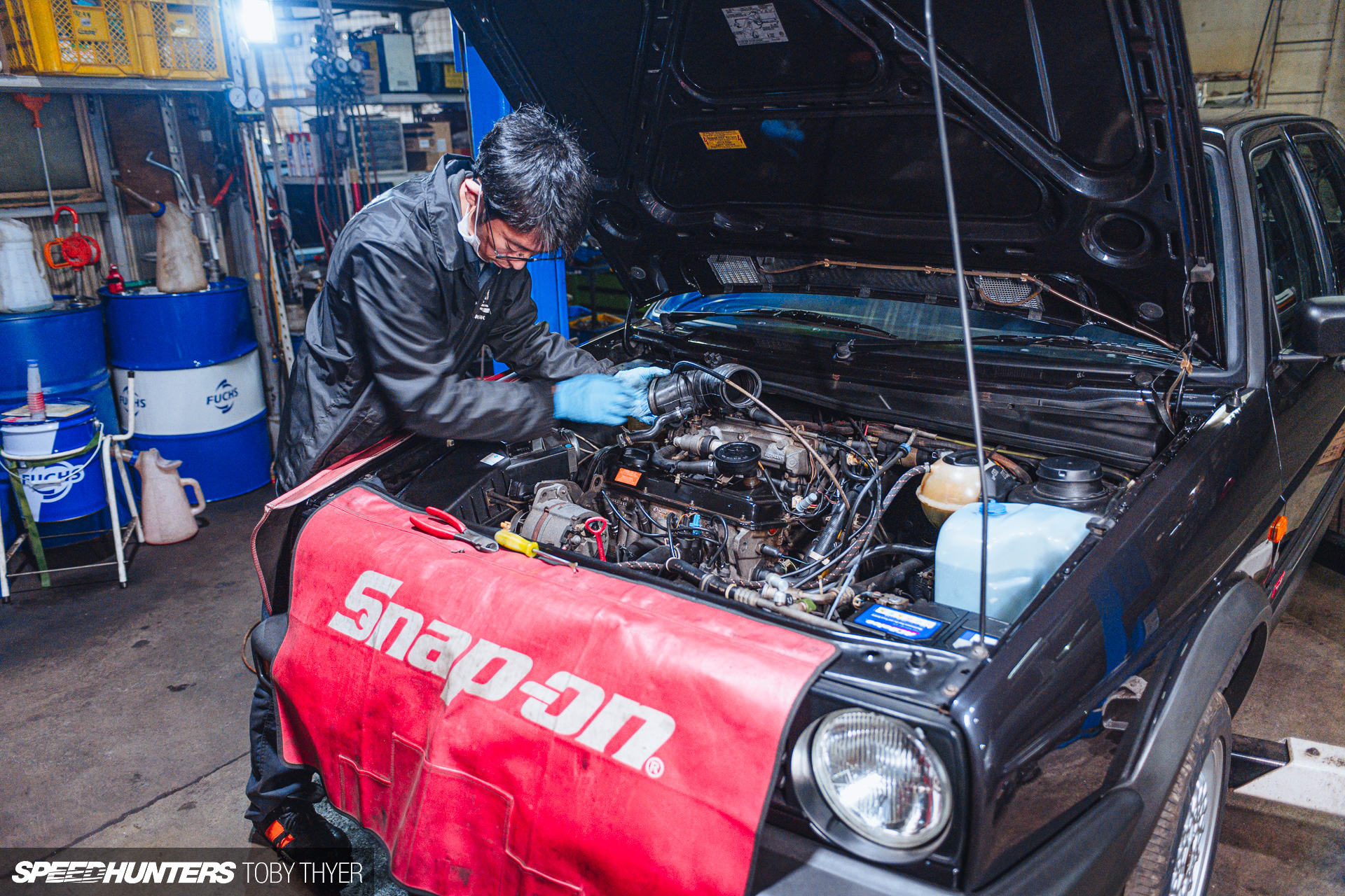 The Golf Sea At Spinning Garage - Speedhunters