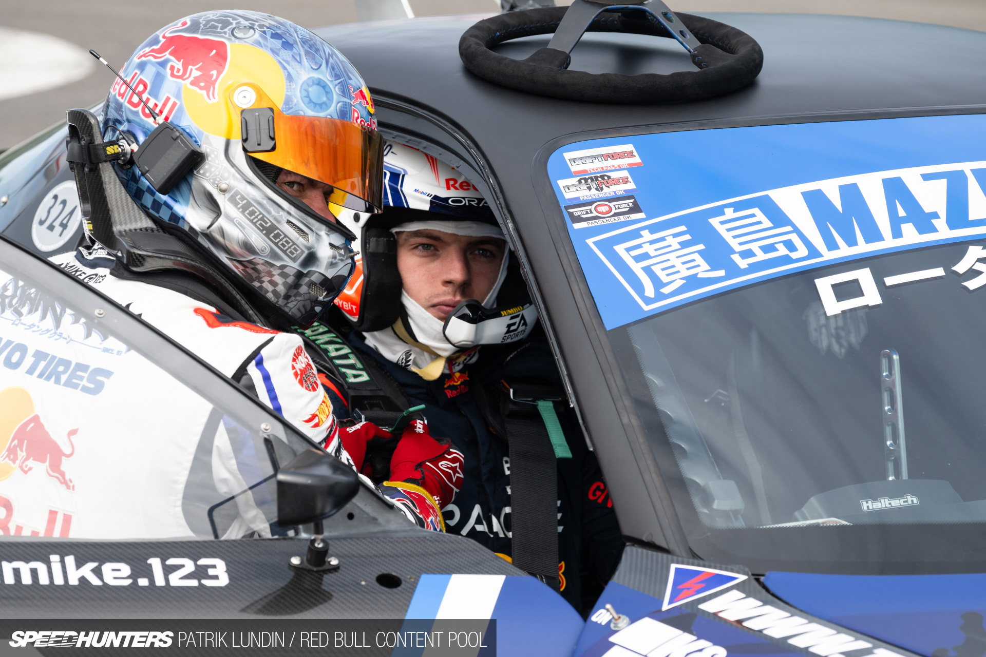 Watch: Mad Mike Teaches Max Verstappen To Drift - Speedhunters
