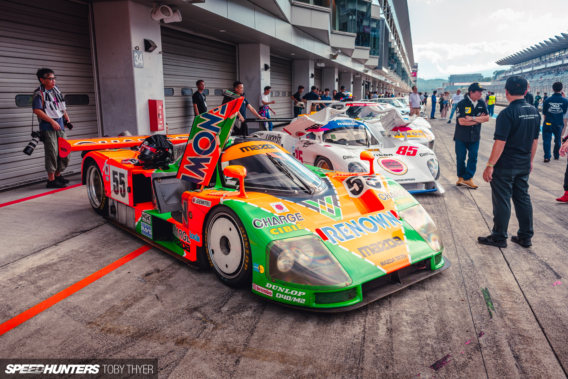 Up Close & Personal With The Mazda 787B & Friends - Speedhunters