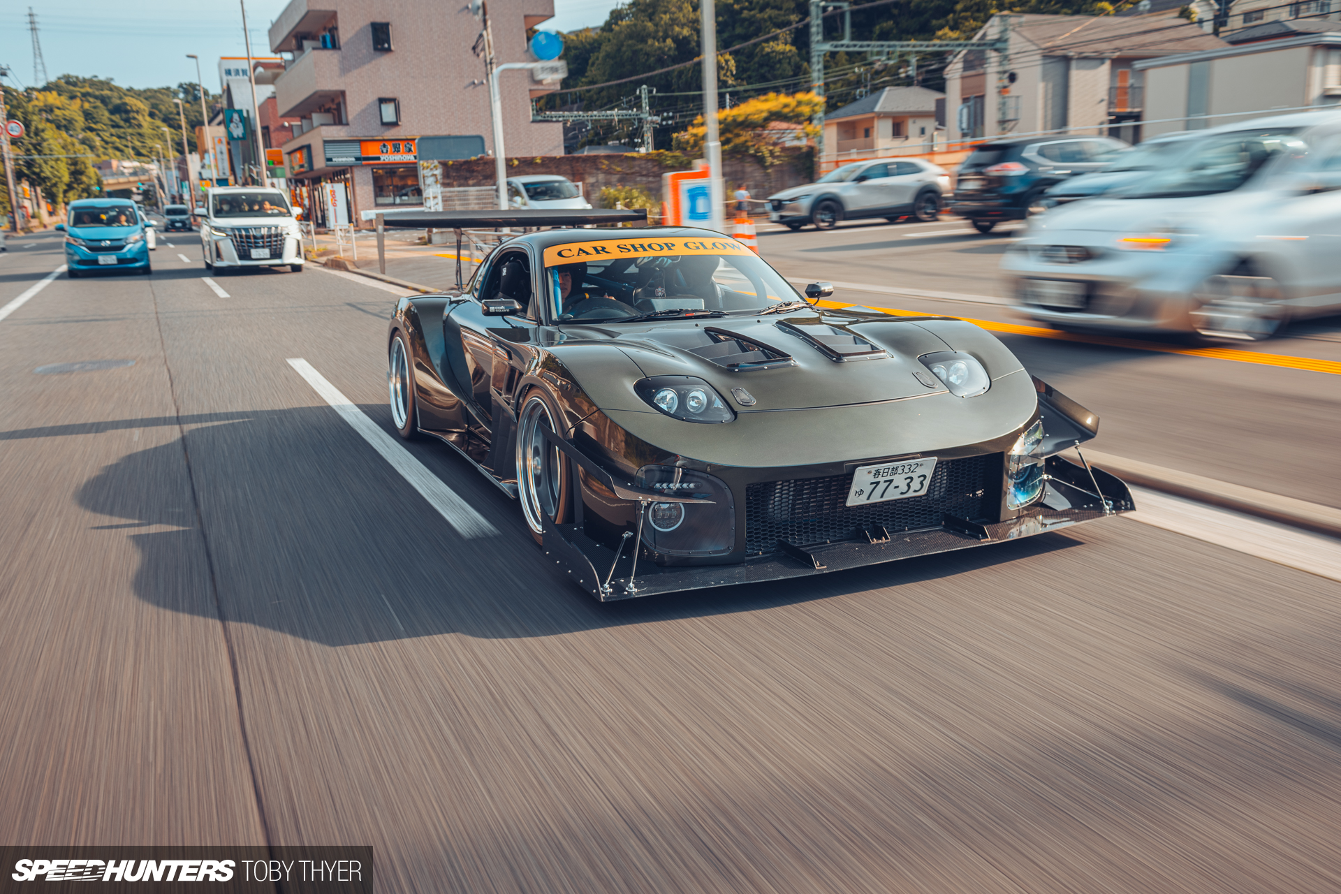 A GT Race Car For The Road: Tani-San's Ultra-Wide RX-7 - Speedhunters
