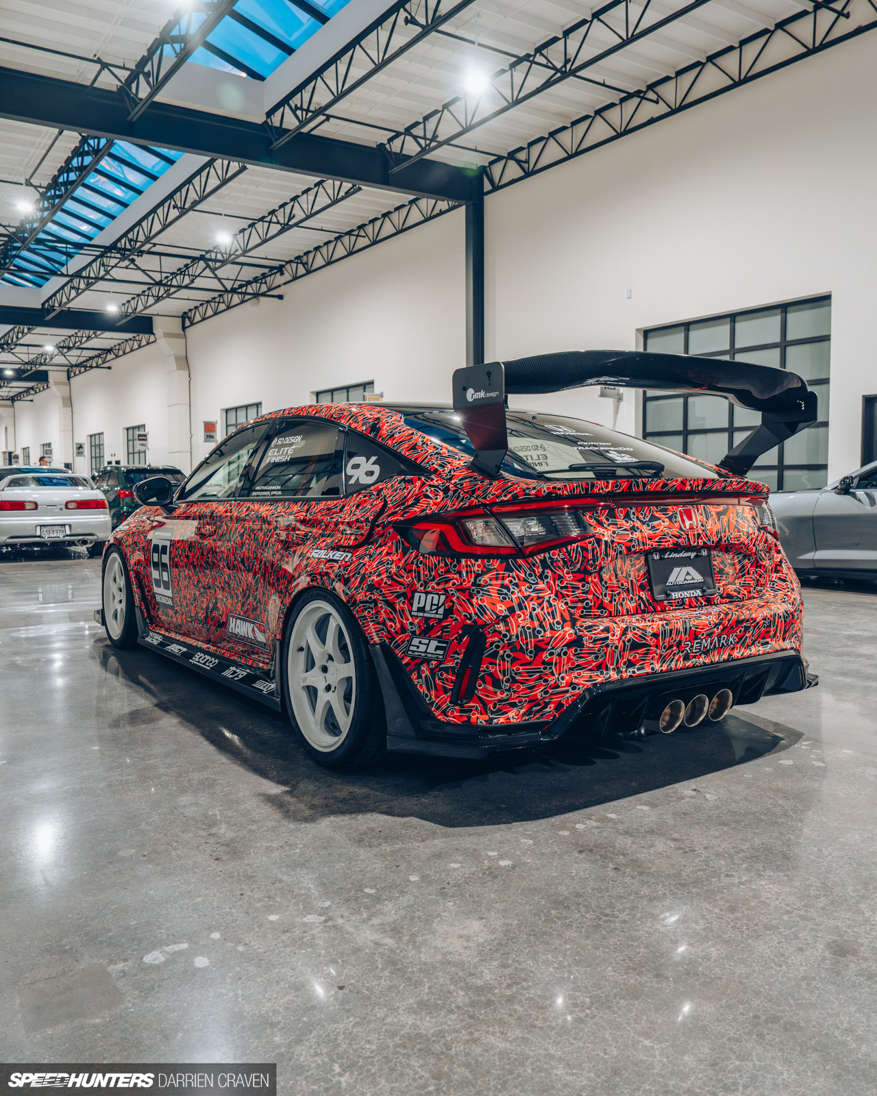 An Electric Atmosphere: Rywire's EV Civic Debut With CSF Race ...