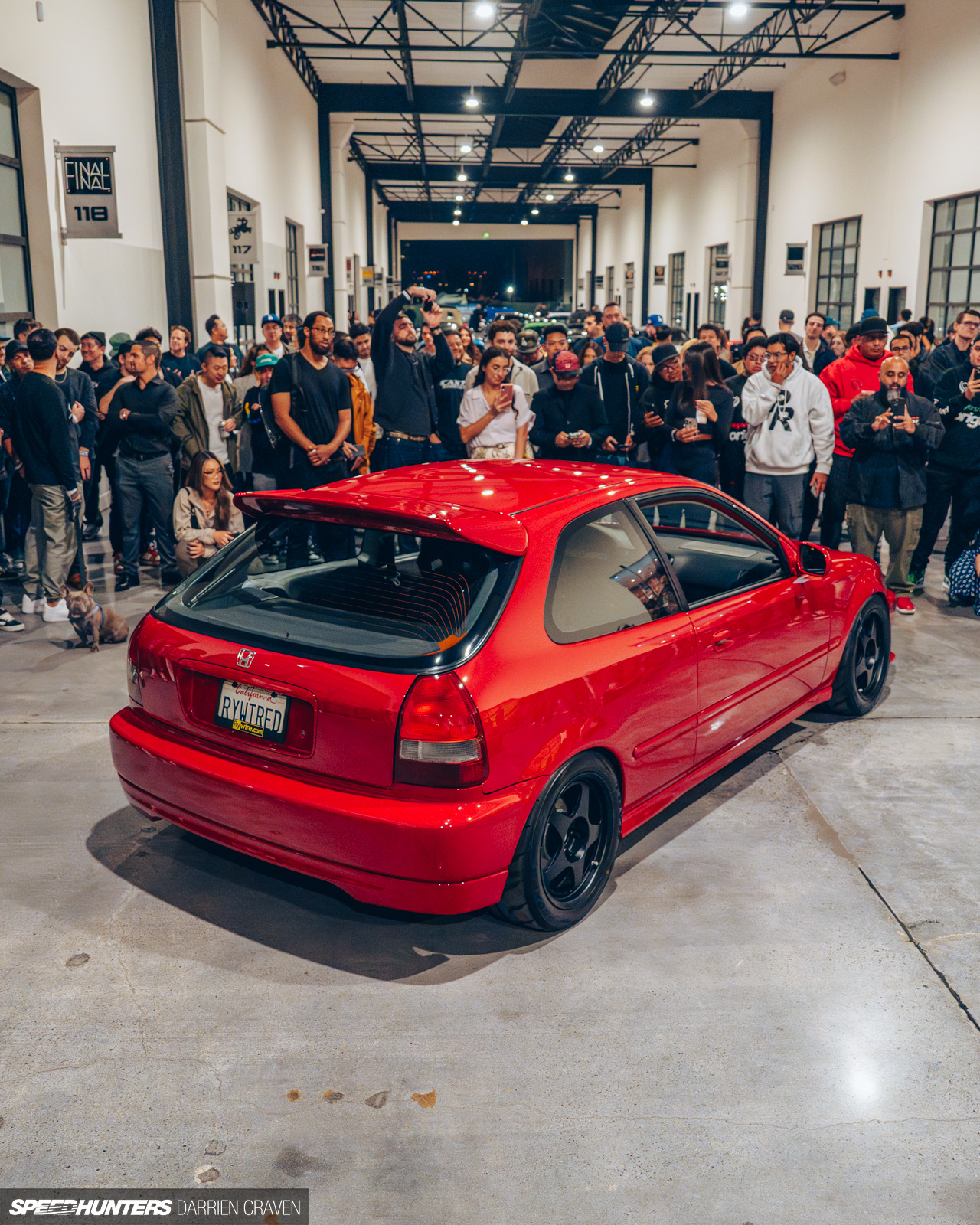 An Electric Atmosphere: Rywire's EV Civic Debut With CSF Race ...