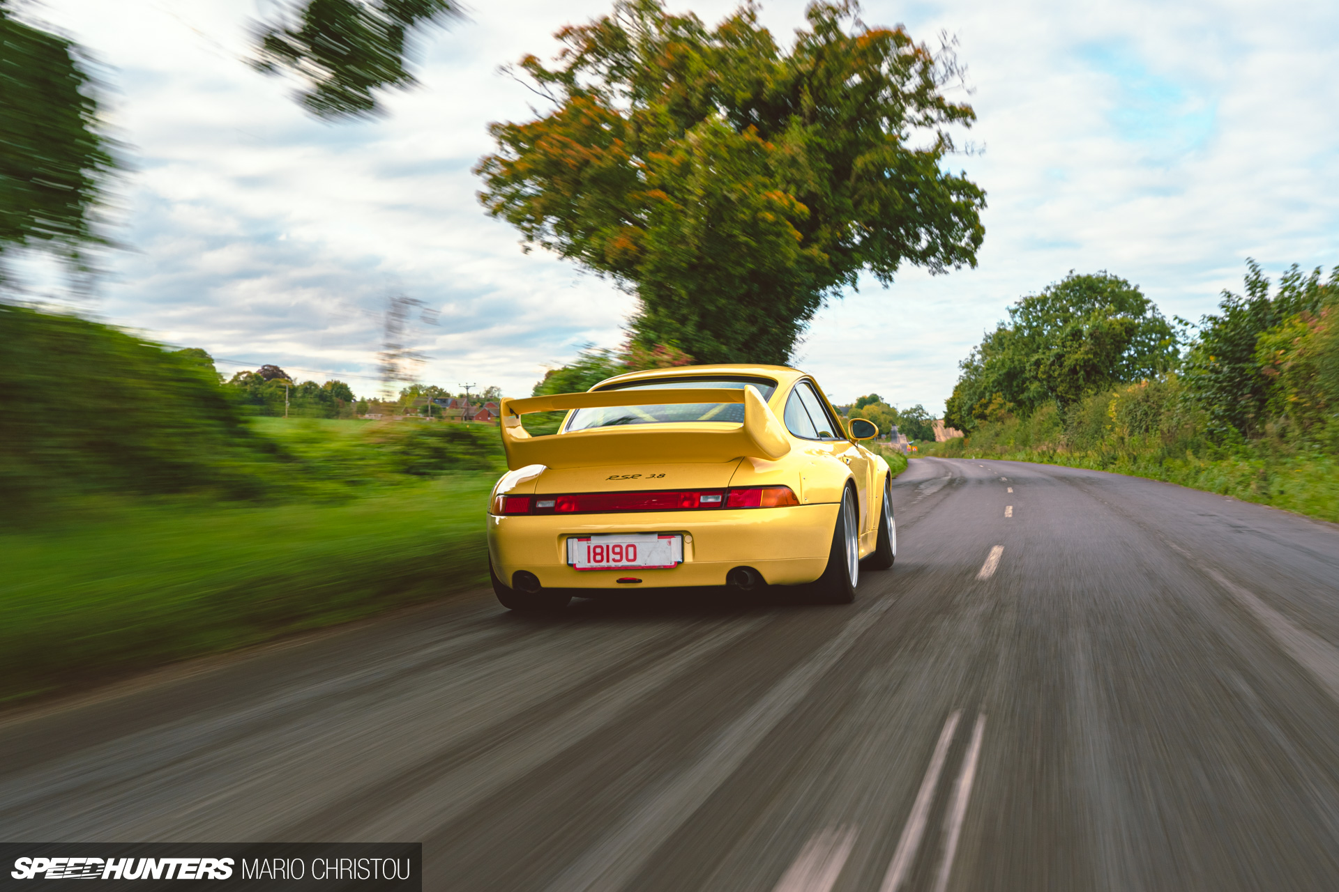 Porsche Perfection: The World's Only Pastel Yellow 993 Cup 3.8 RSR ...