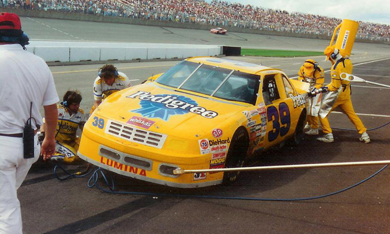 An interesting fact about last night's race is that Kyle Busch ran a ...