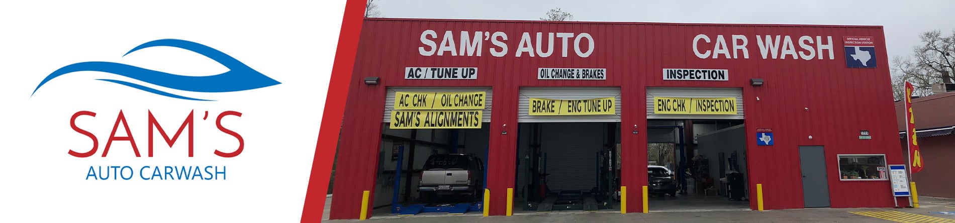 Sam's Auto Carwash is a Car Wash in Houston, TX