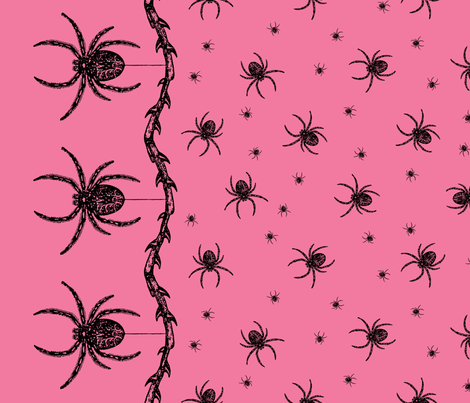 Cute Spider Border - 3 designs by ophelia
