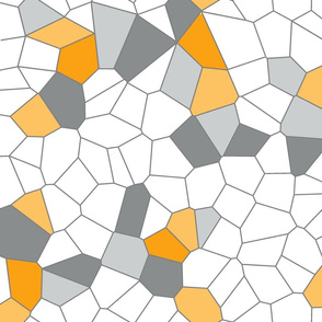 Voronoi Random Colour | Spoonflower