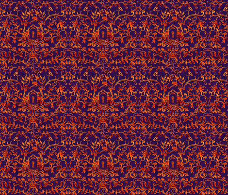 Rococo fabric - jadegordon - Spoonflower