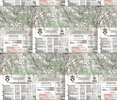 Map_Legend_Fort_Bragg fabric - tiacurtis - Spoonflower