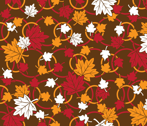 Autumn Leaves Will Fall fabric - robyriker - Spoonflower