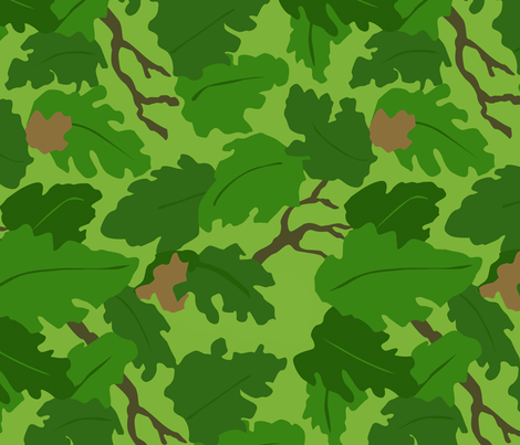 US Mitchell Camo Korea / Vietnam Era fabric - ricraynor - Spoonflower