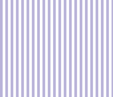 lavender and white half inch stripe fabric - littlemisscrow - Spoonflower
