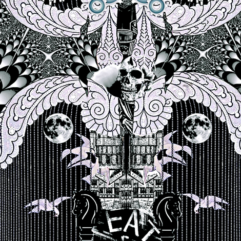 Gothic Lace fabric - whimzwhirled - Spoonflower