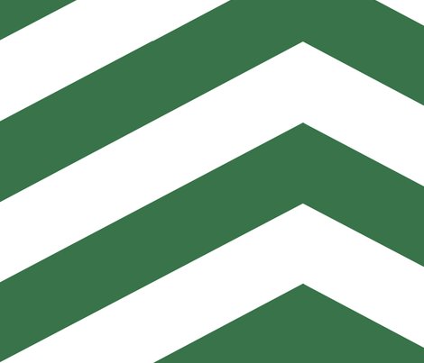 Green and White Chevron fabric - mgterry - Spoonflower
