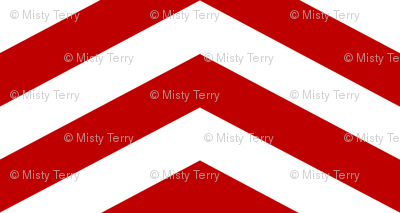 Red and White Chevron wallpaper - mgterry - Spoonflower