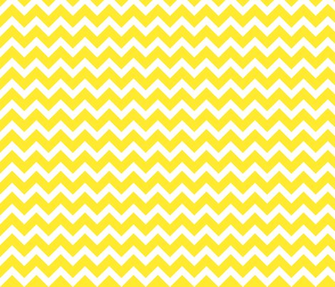 Yellow Chevron fabric - sweetzoeshop - Spoonflower