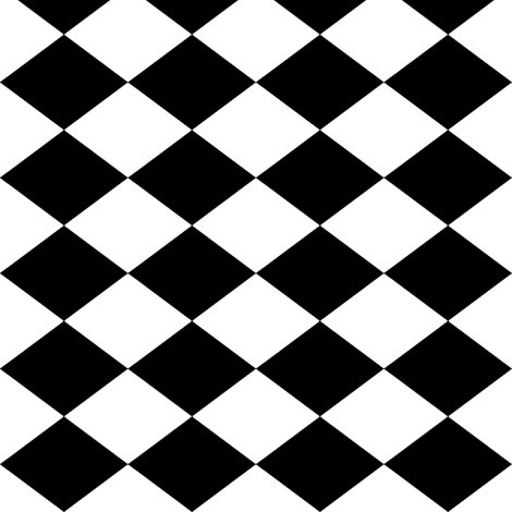 Small Harlequin Check in Black and White wallpaper - charmcitycurios ...