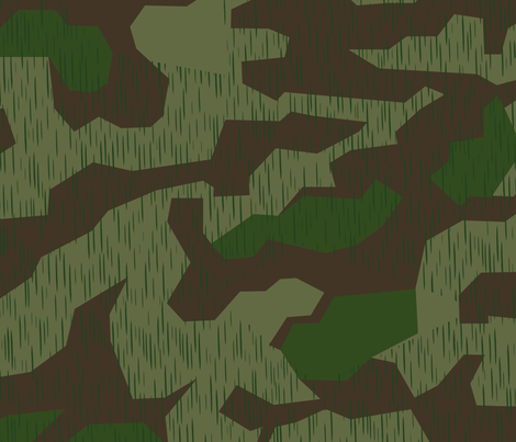 Splinter A German Army Camo fabric - ricraynor - Spoonflower