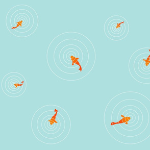 Ripple Fish - Spoonflower