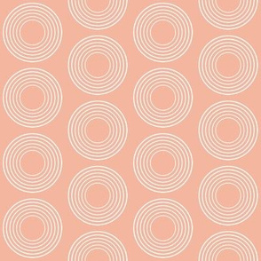 Mod Pink Circles - Spoonflower