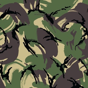 British Multicam Multi Terrain Pattern 'MTP' Camo fabric - ricraynor ...