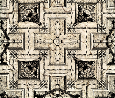 Super Sized Gothic fabric - whimzwhirled - Spoonflower