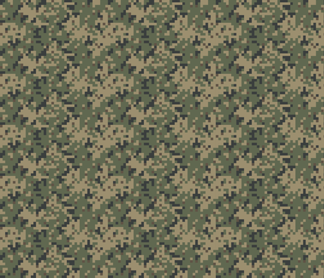 Sixth Scale Dual Tex Experimental '70s Digital Camo fabric - ricraynor ...