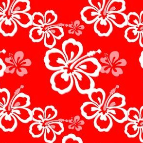 Red Hawaiian Shirt Pattern
