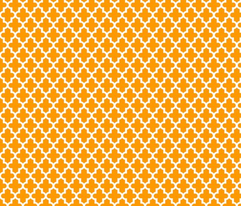 Orange Moroccan fabric - sweetzoeshop - Spoonflower