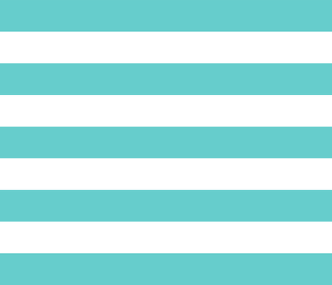 Turquoise Wide Stripes giftwrap - sweetzoeshop - Spoonflower