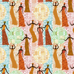 afrocentric fabric, wallpaper & home decor - Spoonflower