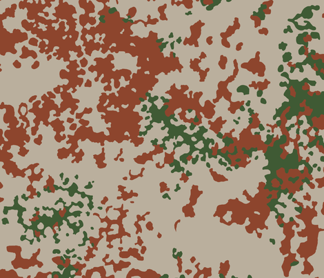 M84 Danish Desert Flecktarn Camo fabric - ricraynor - Spoonflower