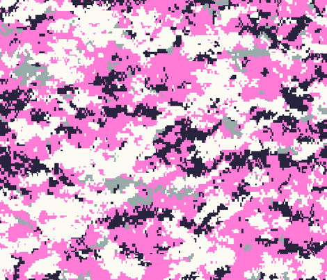Digital Pink Camo Pattern