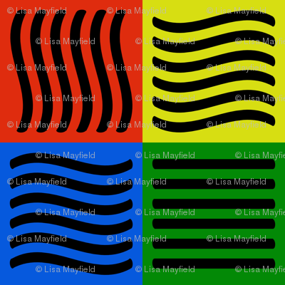 Elemental Symbols Bright - Fifth Element fabric - serendipitymuse ...