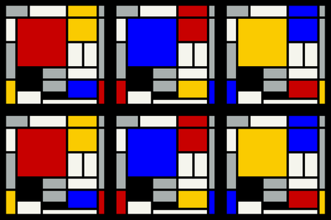 DeStijl fabric - zaffra - Spoonflower