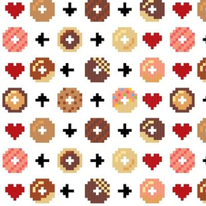 Secret Donut Code - Spoonflower