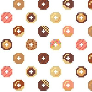 pixel donuts - 4 designs by mayenedesign