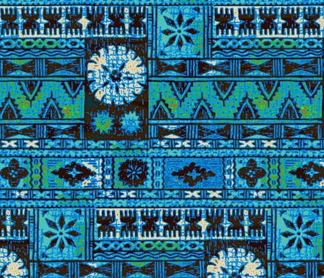 Fijian Tapa 1c fabric - muhlenkott - Spoonflower