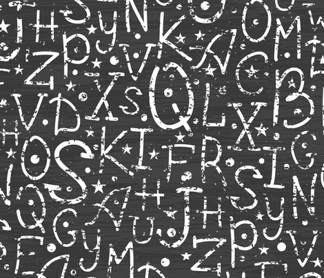 Chalkboard Alphabet
