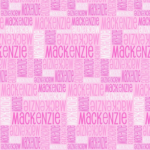 Girls Names - 26 designs by shelleymade