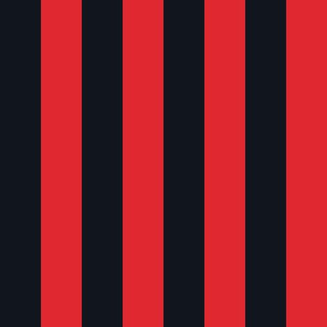 Stripes Black & Red fabric - juliesfabrics - Spoonflower